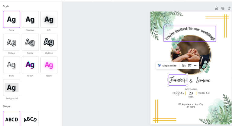 How to Curve Text in Canva - Stand Out from the Crowd
