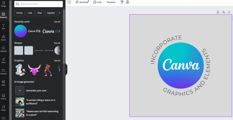 How to Curve Text in Canva - Stand Out from the Crowd