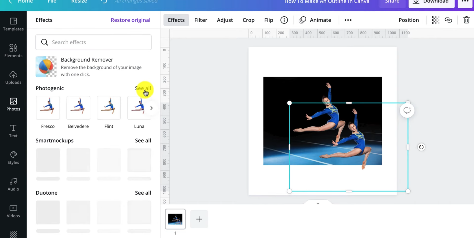 How To Create An Image Outline In Canva - Tips For Beginners - Ya Web ...